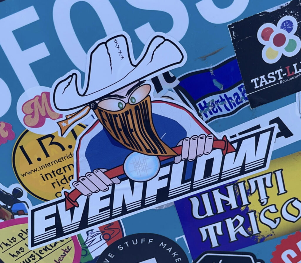 Evenflow Comic Sticker – EVENFLOW